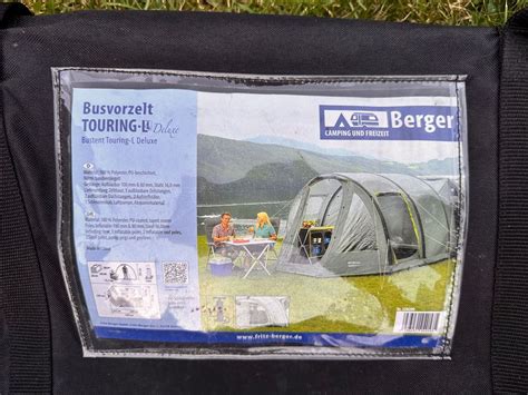 Berger Touring Air Vorzelt für VW Bus ab CHF Kaufen auf Ricardo
