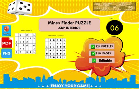 6 Mines Finder Puzzles Cheat Sheet Designs Graphics