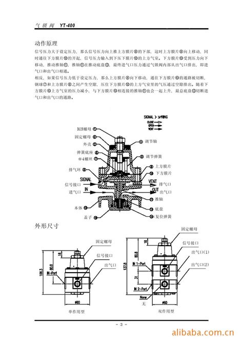 气锁阀的原理图 气动换向阀工作图 气阀工作 第10页 大山谷图库