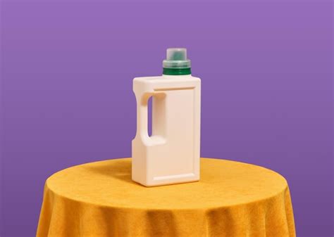 Premium Photo Laundry Detergent And Household Chores Detergent Bottle