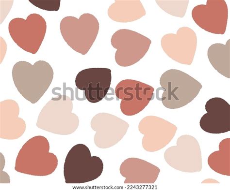 Love Background Pattern Texture Nude Colour Stock Vector Royalty Free