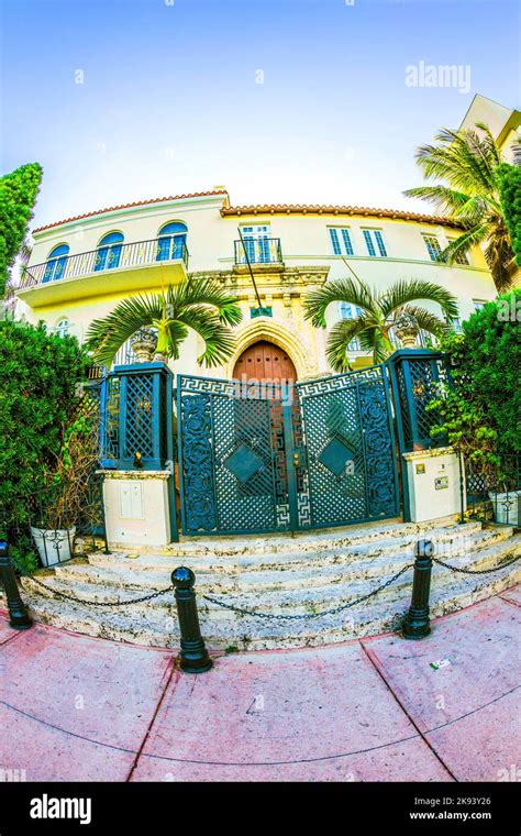 Miami Usa July 31 2013 Versace Mansion In 1997 The World Gasped