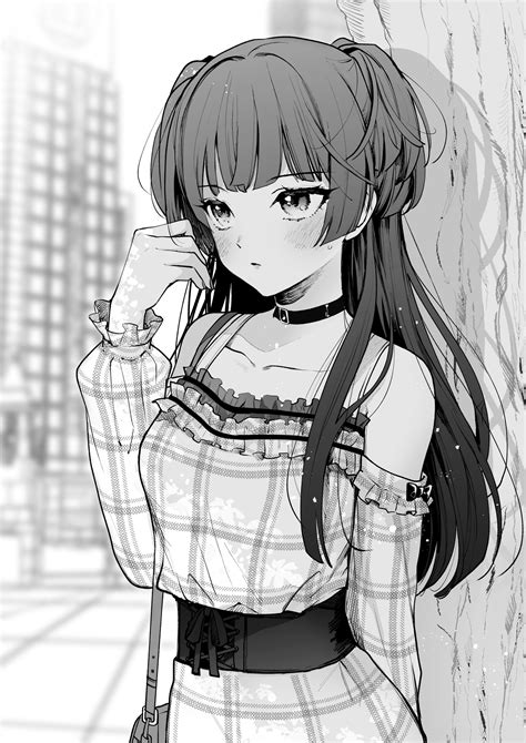 Mayuzumi Fuyuko Idolmaster And 1 More Drawn By Hagyouayumu Danbooru