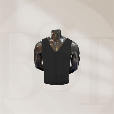 401b High Compression Vest Frontal Zipper For Men Bst Medical Supply
