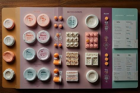 Diverse Visual Representations Of Contraceptive Methods And Their Effectiveness Premium Ai