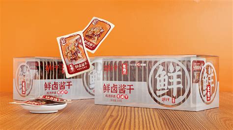 劲仔鲜卤豆干平面包装随影设计原创作品 站酷zcool