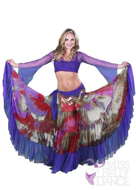 Belly Dance Skirt Top And Hip Scarf Costume Set Cypruia Belly Dance
