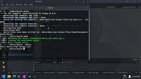 Creating Programs With C In Termux X11 Using Qt Creator Ps Im New To C Dont Criticize Me
