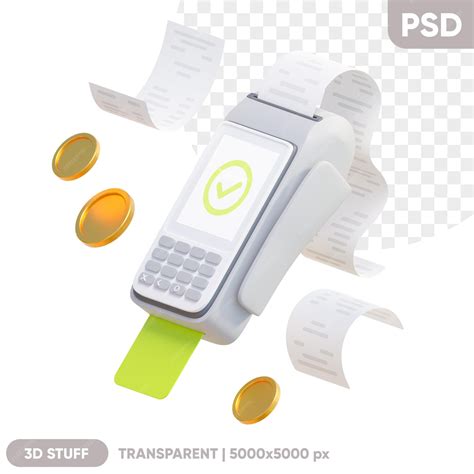 Premium Psd Payment By Bank Card Via Portable Banking Terminal