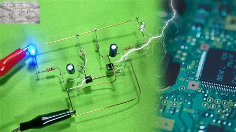 Flip Flop Led Flasher Circuit Using Transistor Bc547 Circuit