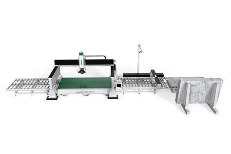 5 축 Cnc 석재 대리석 절단기 Cnc 화강암 판매 조립 라인을 보았습니다 Blue Elephant Cnc Machinery