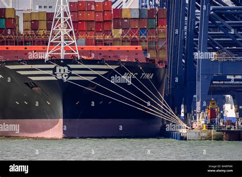 Msc Container Ship Hi Res Stock Photography And Images Alamy