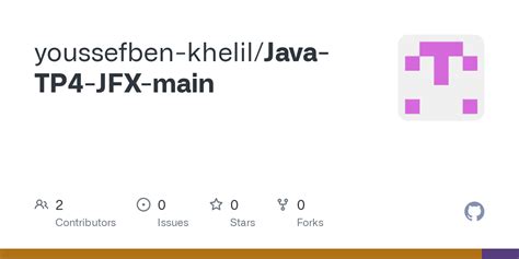 Github Youssefben Kheliljava Tp4 Jfx Main