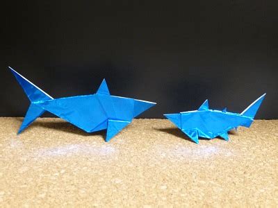 サメ 折り紙 魚 リアル 折り 方 Hoken Nays