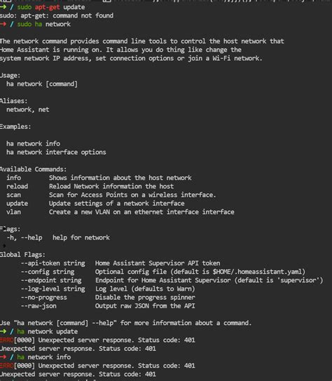 The Network Manager Lacks Info How To Do What It Is Asking Issue Home Assistant Home