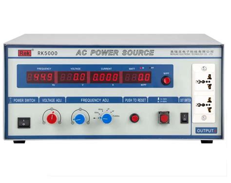 Ac Power Source Rk5000 Variable Frequency Power Supply Power 500w In