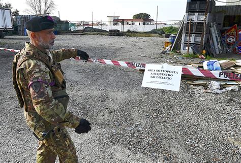 TERRA DEI FUOCHI Sanzioni E Sequestri Ad Officine Meccaniche Nuovo Blitz