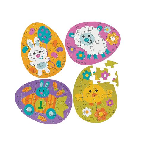 Mini Easter Egg Puzzle Assortment 425 Dz