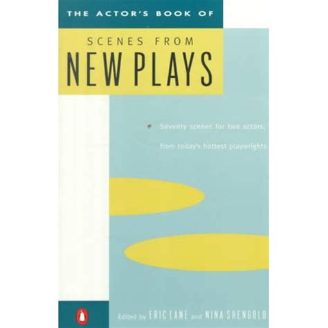 Libro Del Actor De Escenas De Juegos Nuevos