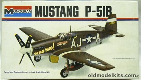 Monogram 148 P 51b Mustang Col James Howard Ding Hao White Box
