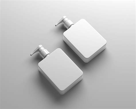 Free Lotion Pump Bottle Mockup On Behance