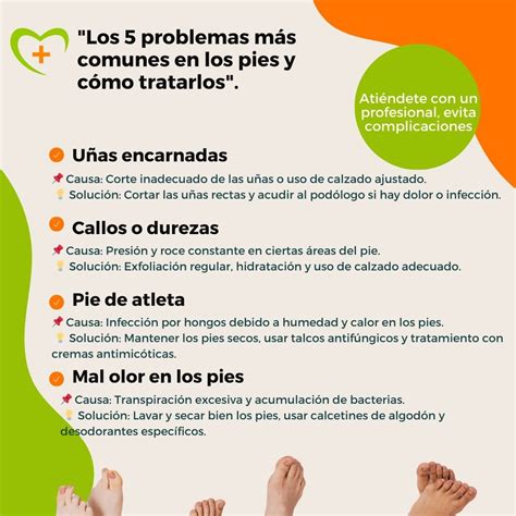 Centro 👣 Los 5 Problemas Más Comunes En Los Pies Y Cómo Tratarlos Tus