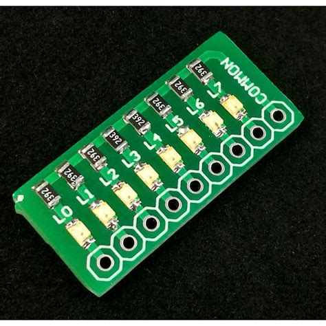 Jual Arduino Stm32 Stc 51 Avr Pic Lampu Indikator Uji Port 8 Bit