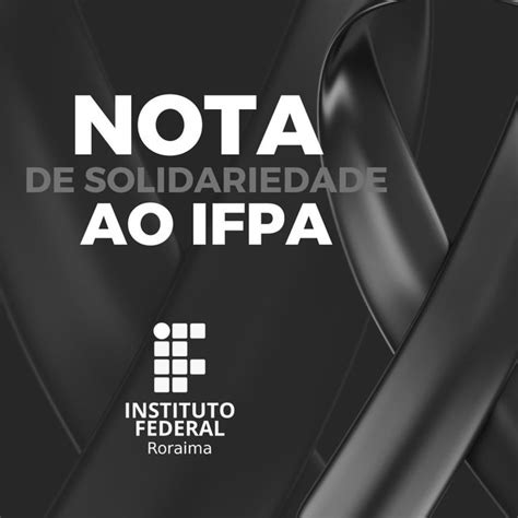 NOTA DE SOLIDARIEDADE