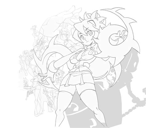 The Spriters Resource Full Sheet View Skullgirls 2nd Encore