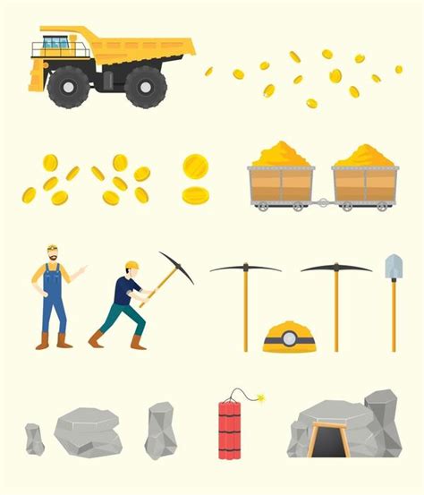 Mining Vector Art Icons And Graphics For Free Download