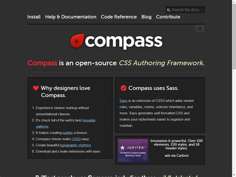 Gemでcompassをインストールします Foundation6とsassでサイトをつくる