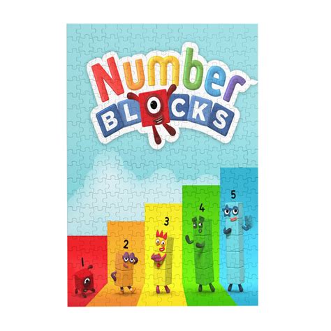 500 Pieces Number Block Puzzle For Adults And Teenagers Cartoon Jigsaw