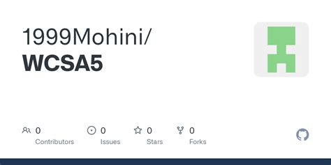 Github 1999mohiniwcsa5