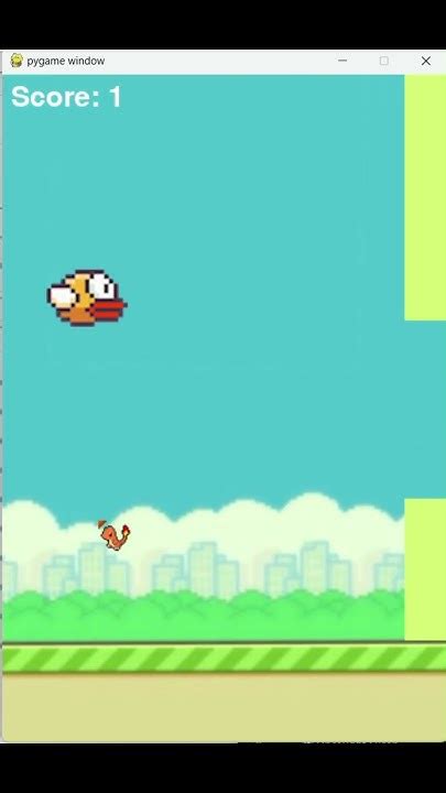 Flappy Bird Game Using Python 🐦 Youtube