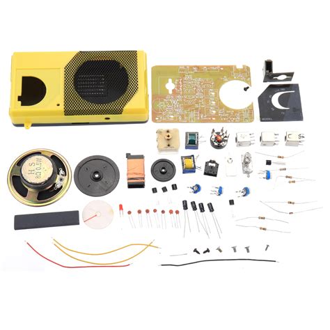 DIY Radio Kit Teaching Soldering Practice Tube Components Making Kit