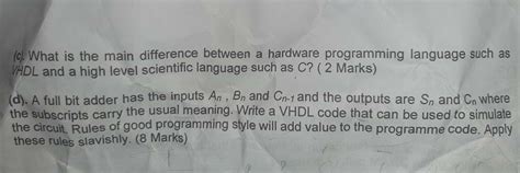 Q3 A An 8 Bit Microprocessor Has A 16 Bit Address