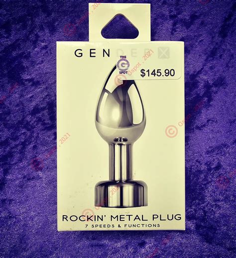 Gender X Metal Plug Gspot Adult Variety Store