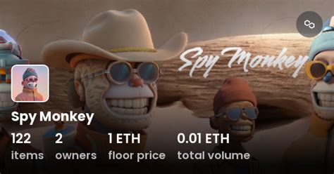 Spy Monkey Collection Opensea