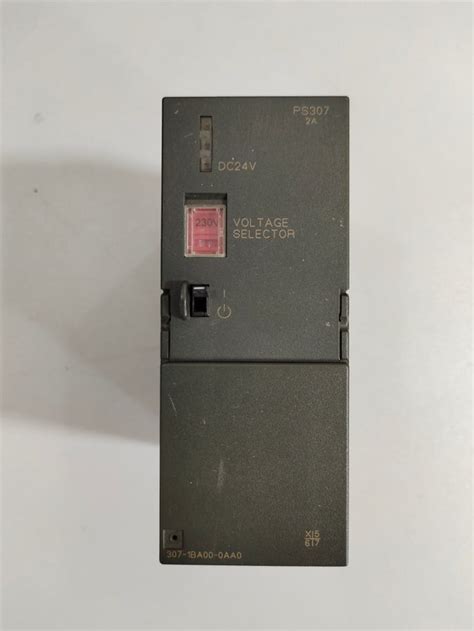 Siemens Power Supply Ps307 6es7 307 1ba00 0aa0 Regulated Power Supply Ps307 Input Ac 120 230v