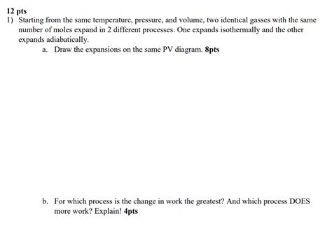 Solved Pts Starting From The Same Temperature Chegg