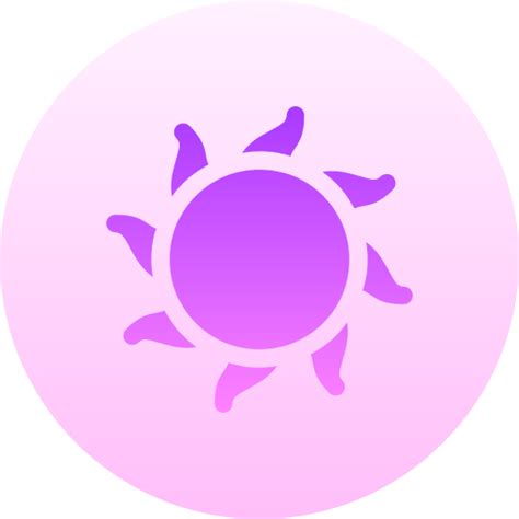 Sun Basic Gradient Circular Icon Sun Basic Gradient Circular Icon