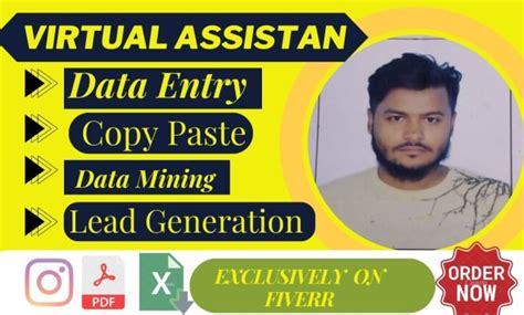 Do Data Entry Copy Paste Web Research Data Mining Typing As Your Va By Alamgir101112 Fiverr