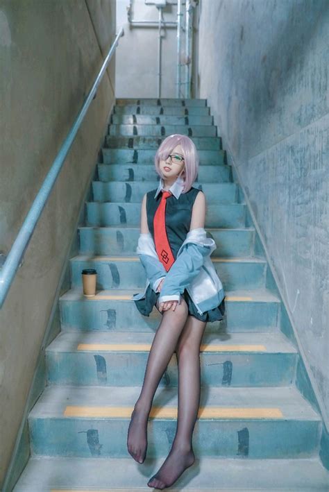 Cos丨fategrand Order 玛修玛修学姐，上课和玩耍怎么两者兼得呢？ 哔哩哔哩