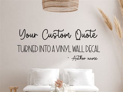 Create Your Own Custom Wall Decal Custom Wall Sticker Custom Decal