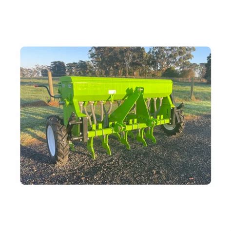 Mild Steel Agriculture That Sows Seeds Grass Seed Drill 5 Inches At Rs 13500 In Karnal