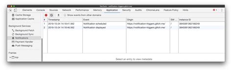 notification triggers api web platform chrome for developers