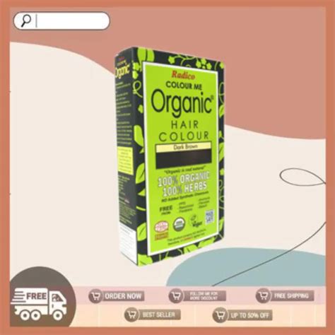Radico Colour Me Organic Hair Color Dark Brown 30g Lazada Ph