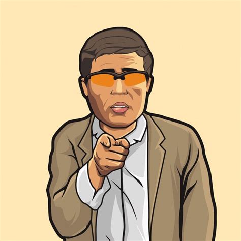 Premium Vector Guy With Sunglasses