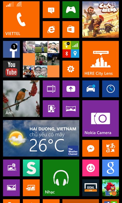 Chia Sẽ Screenshot Của Start Screen Wp 81 đi Nào Viết Bởi Cubicu