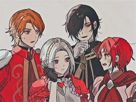 Edelgard Von Hresvelg Hubert Von Vestra Ferdinand Von Aegir And